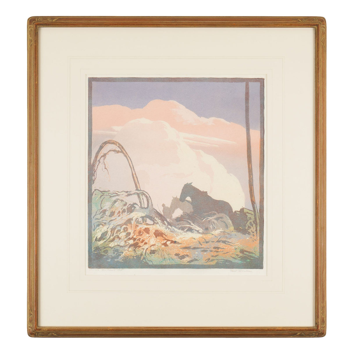 The Wood Lot by Ernest William Watson (1936) – The Federalist Antiques